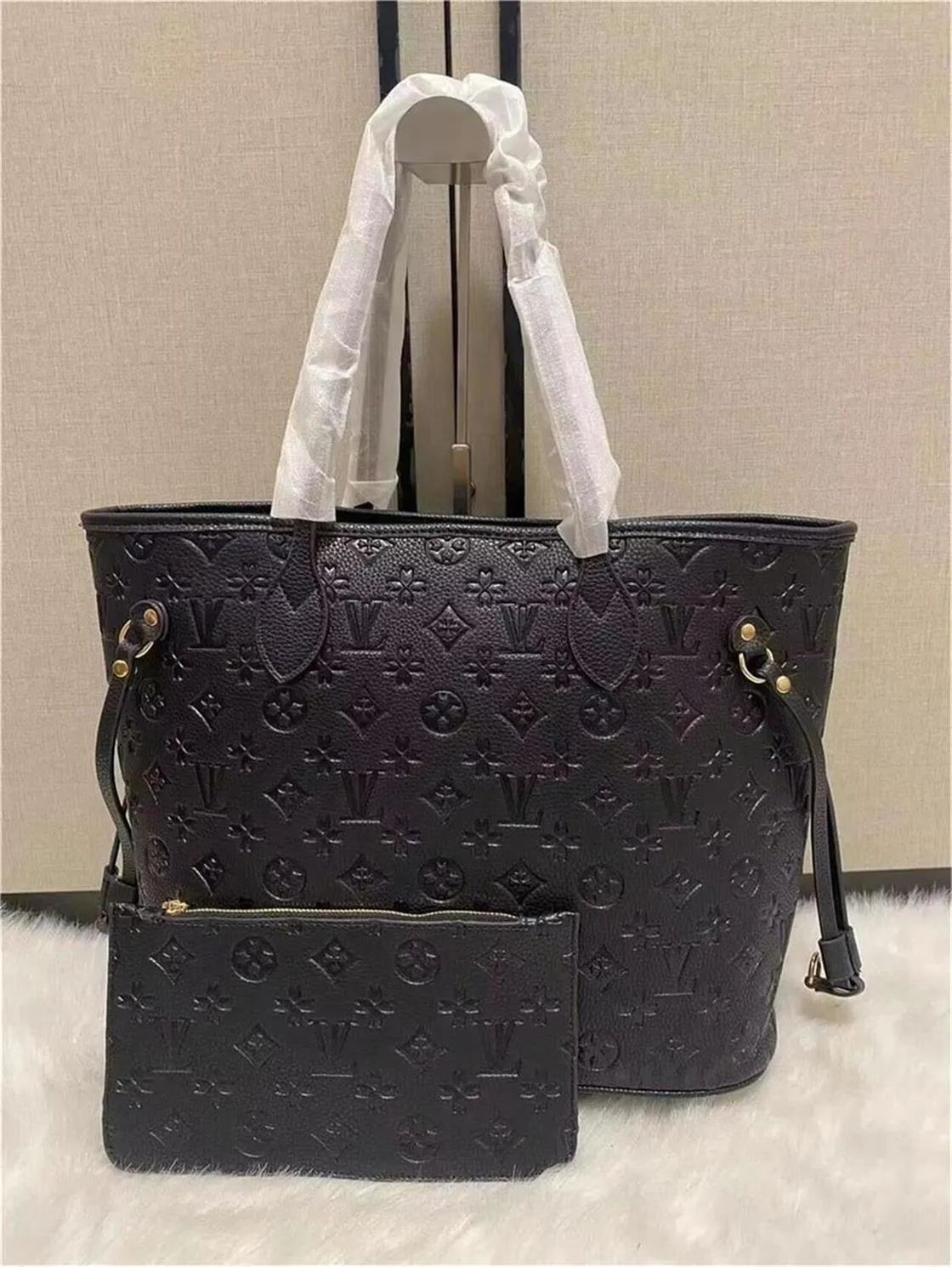 Luxury Designer 2-Piece Bag Set: Women's Handbag, Shoulder Bag, Classic ...