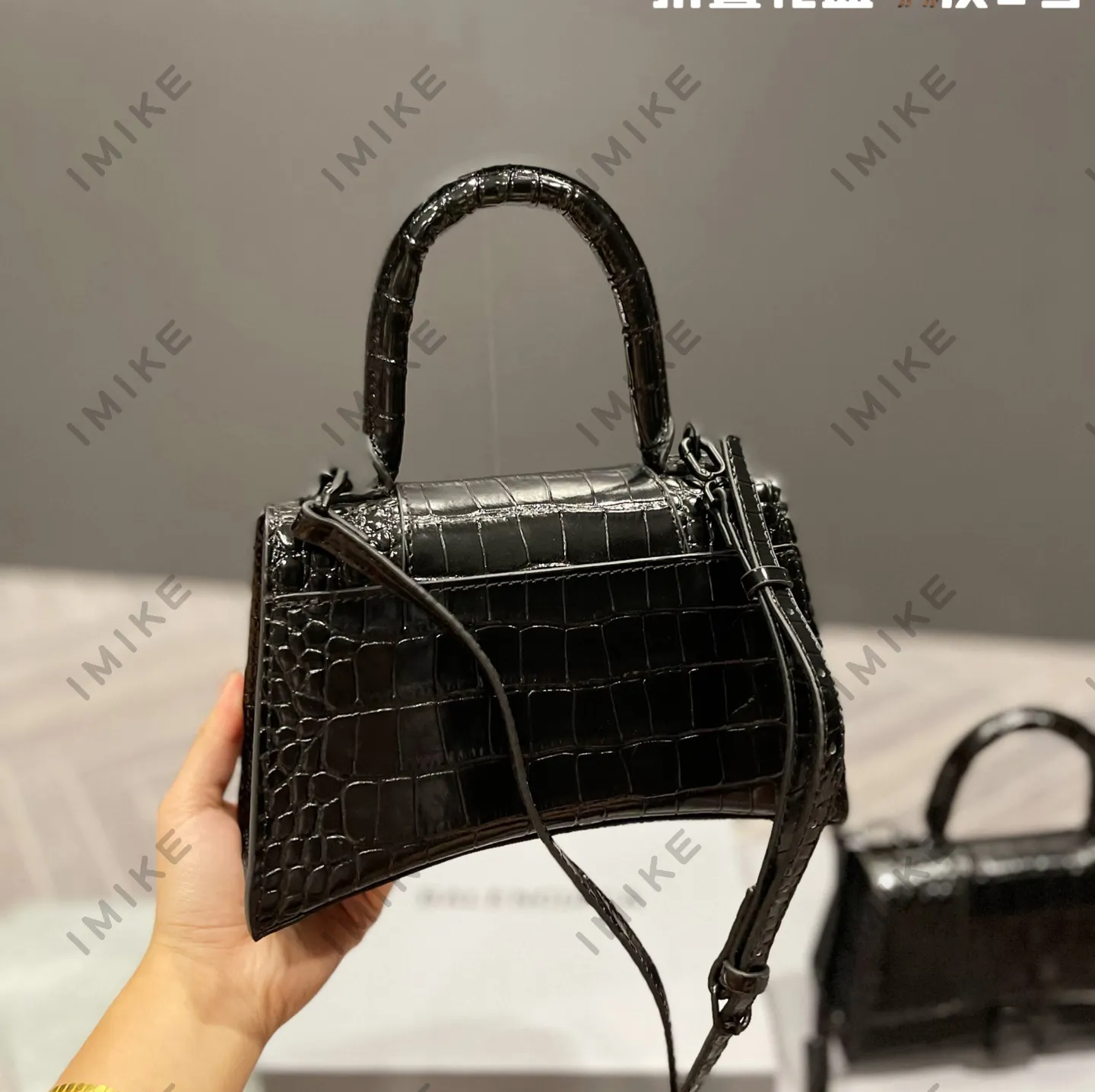 Classic Hourglass Bag Crocodile Print Luxury Tote... From Imike, $103. ...