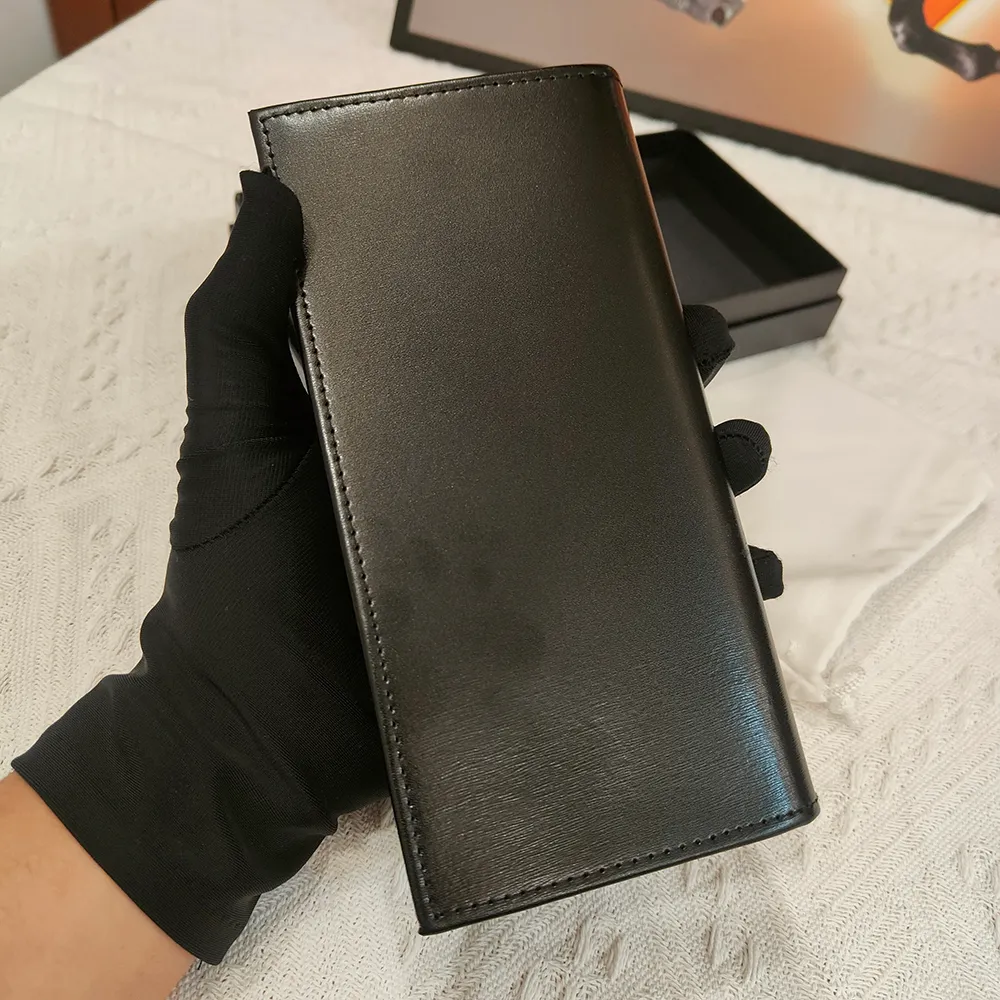 Long Wallet Luxury Card Case Suit Wallet Coin Keys Passport Book ...