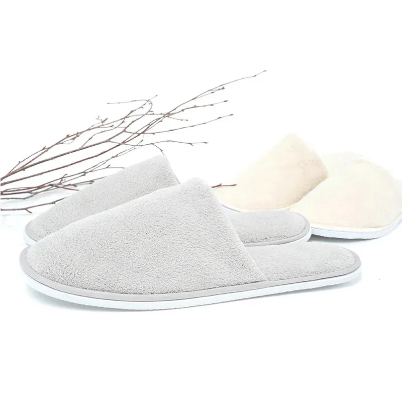 Premium Disposable Slippers - Ideal for Travel, Spa, & Guests. Washable ...