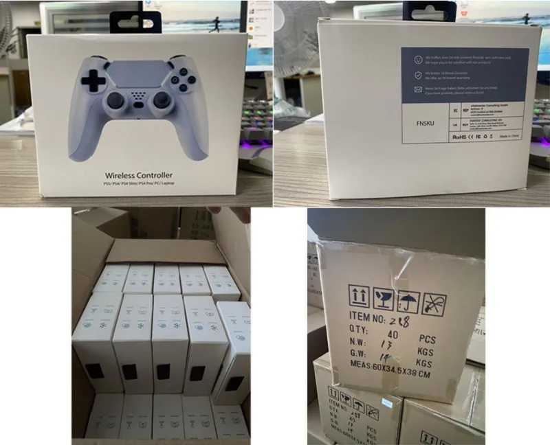 DHgate.com:Customizable PS5 & PS4 Wireless Gaming Controller with ...