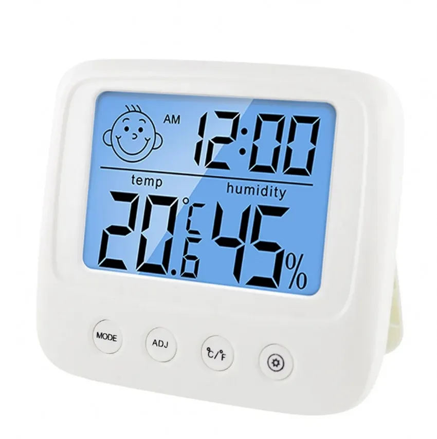 Indoor outdoor digital thermometer hygrometer temperature humidity ...