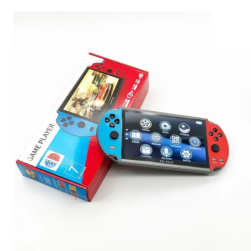 DHgate.com:Portable Handheld Games Console Player X12 Plus 7 Inch ...