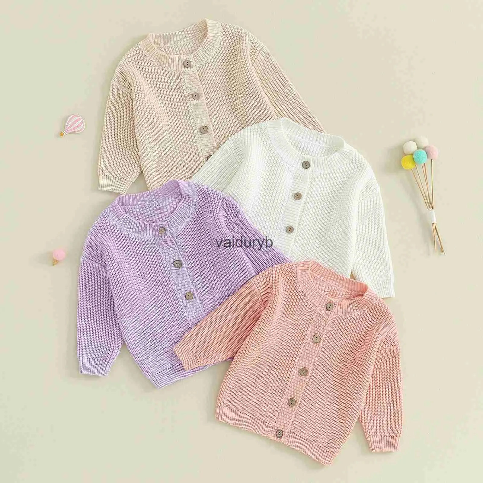 Newborn Baby Girl Knit Cardigan - Cute Infant Sweater Jacket, Soft ...