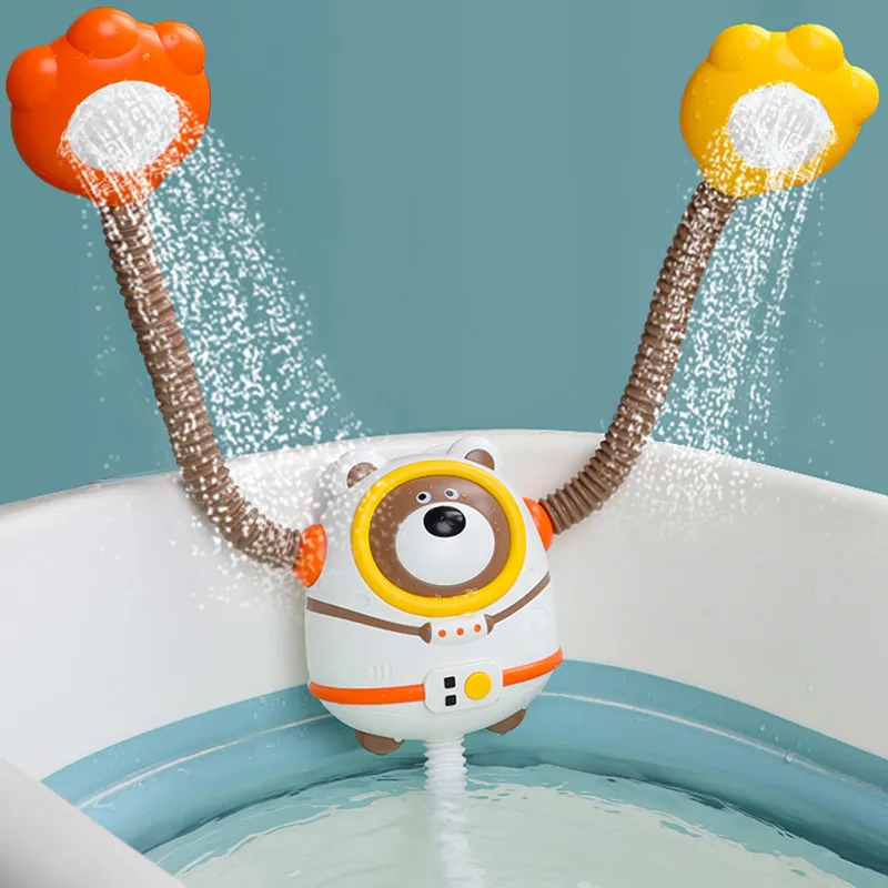Juguetes De Baño Ducha Eléctrica Spray De Agua Juguetes De Baño Kawaii ...