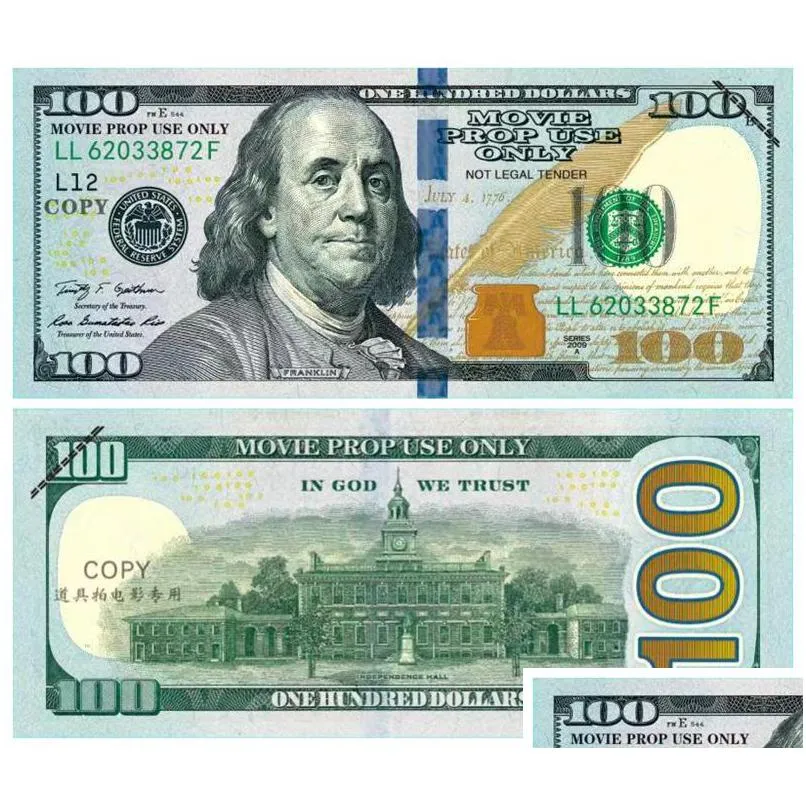 DHgate.com:Play Money Prop Euro Dollar Bills Movie Billets Party Favor ...