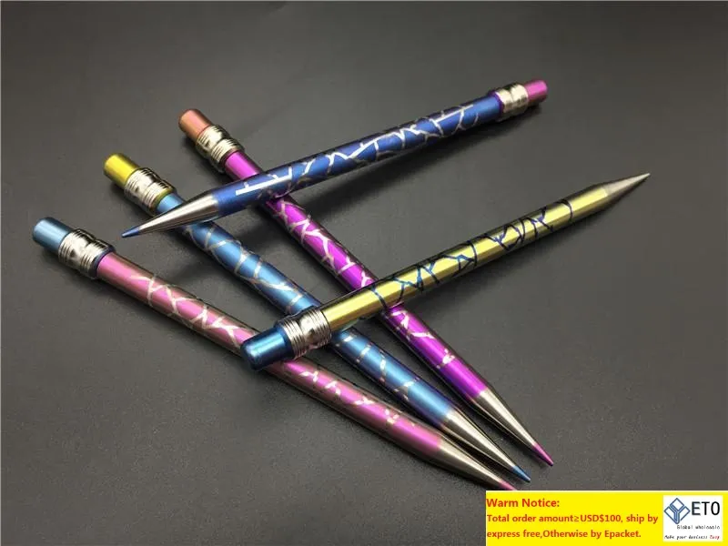 Nuevo Diseño Titanium Dab Tool Domeless Lápiz De Color Titanium Nail ...