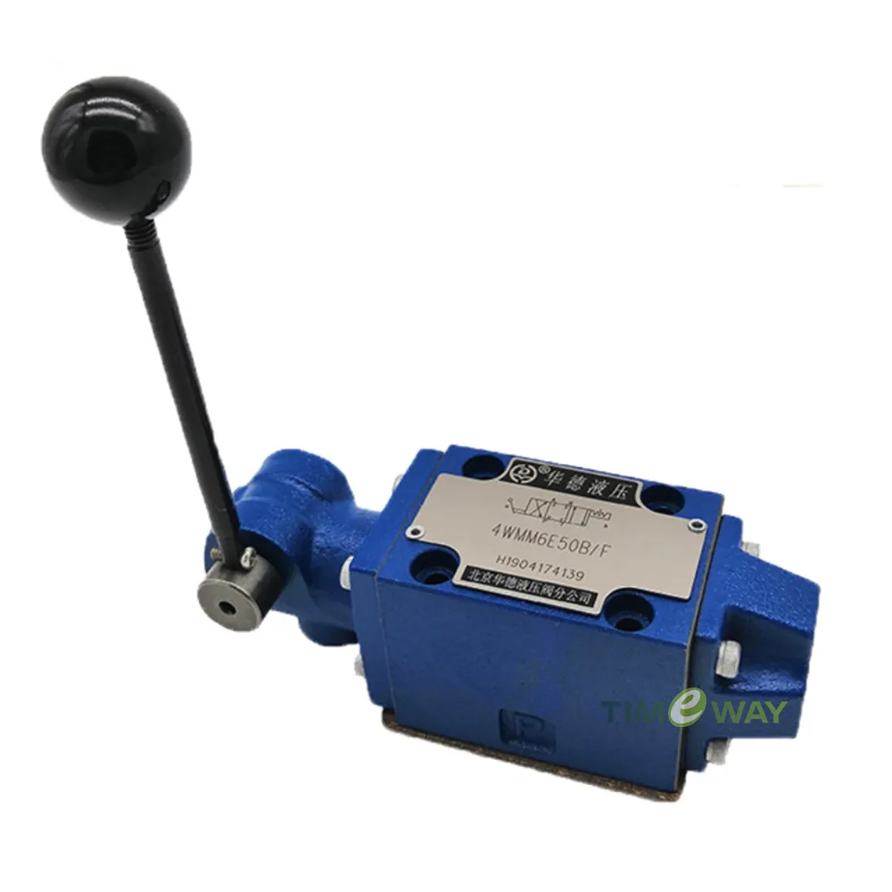 Wholesale HUADE Manual Directional Control Valve 4WMM6G50B/F Hydraulic ...