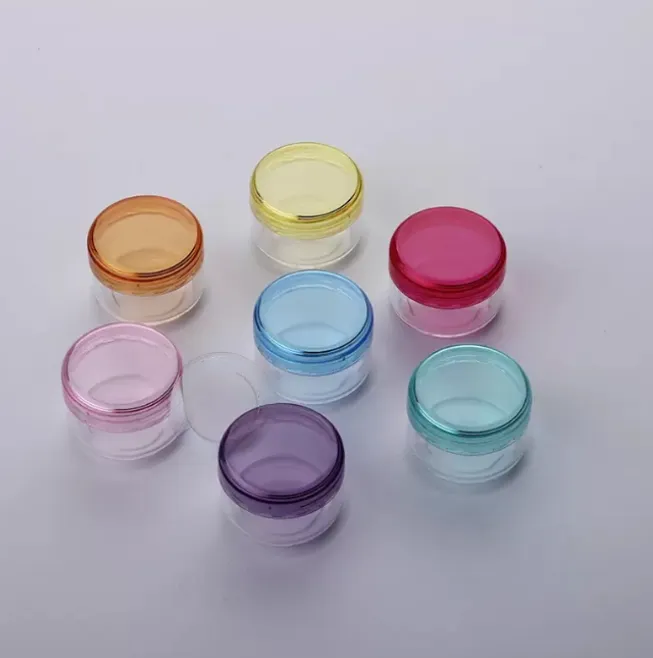 Wholesale Wholesale Of 100 Small 5g Plastic Jars For Nail Art Samples ...