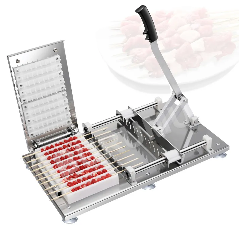 Premium Stainless Steel Kebab Skewer Machine For Delicious BBQ ...