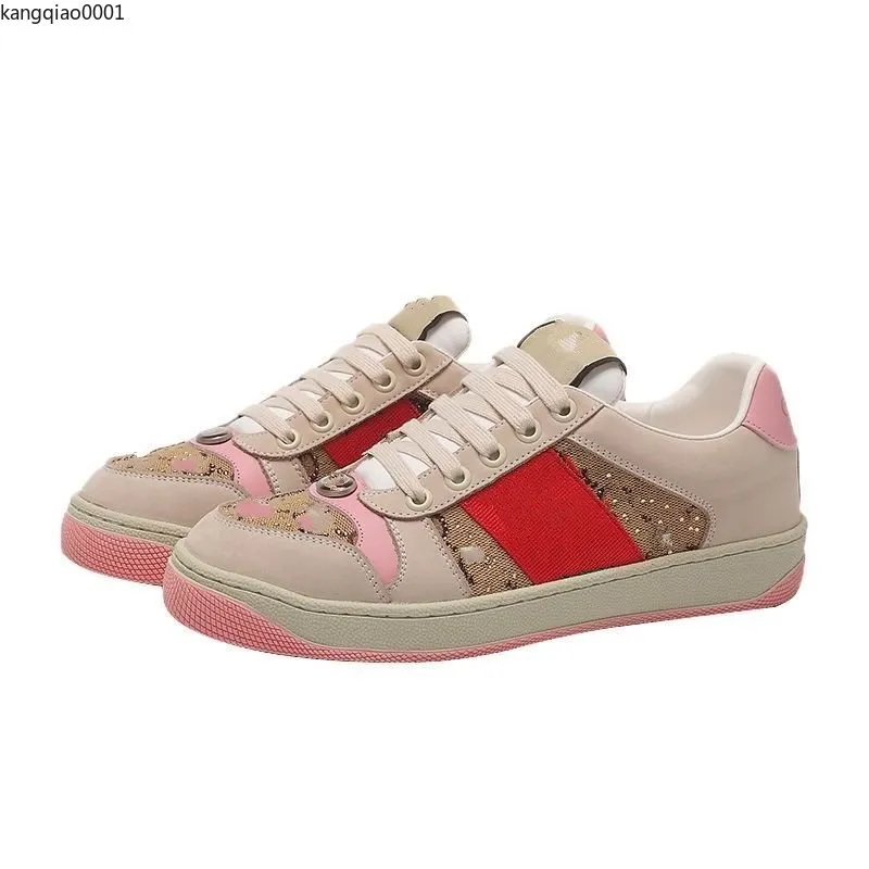 Crystal Embellished Fashion Sneakers - Designer Webbing Stripe, Dirty ...