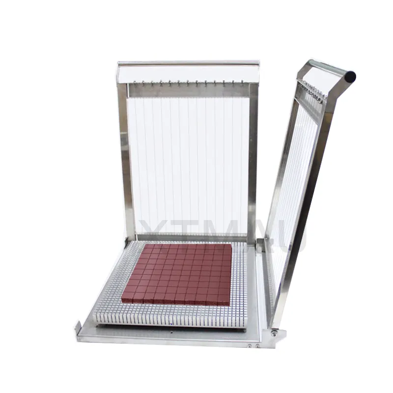 Cheesecake Slicer Stainless Steel Block Cutting Machine For Soft Sweets ...