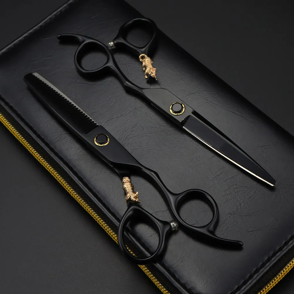 DHgate.com:Professional JP 440C Steel Hair Scissors: 6-Bearing Tiger ...