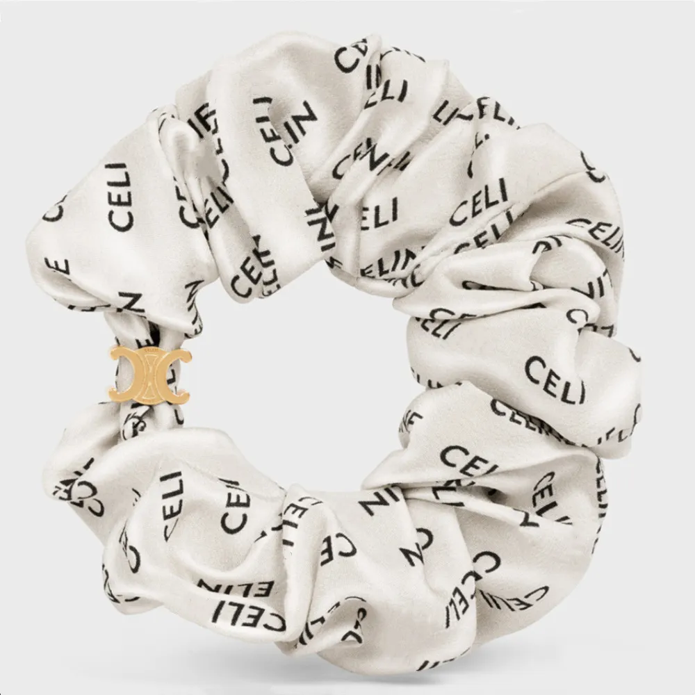 Bohemian Leather & Fabric Letter Hair Clips for Women - White Ponytail ...