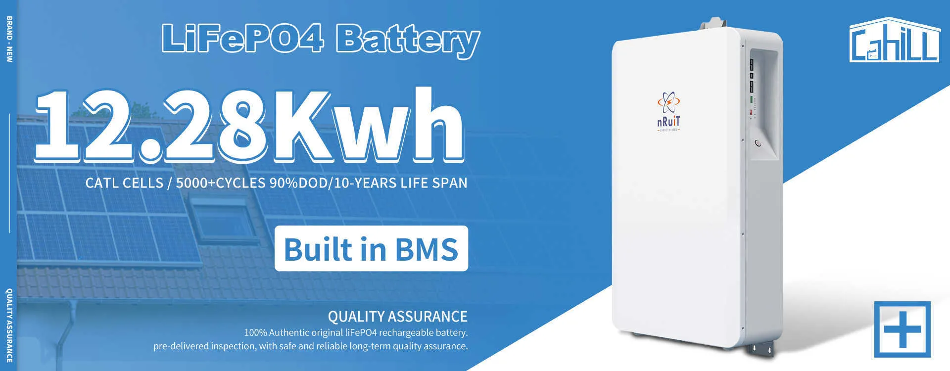 48V 12KWH Home Battery Backup Lifepo4 Battery Wall Mounting LFP Lithium ...