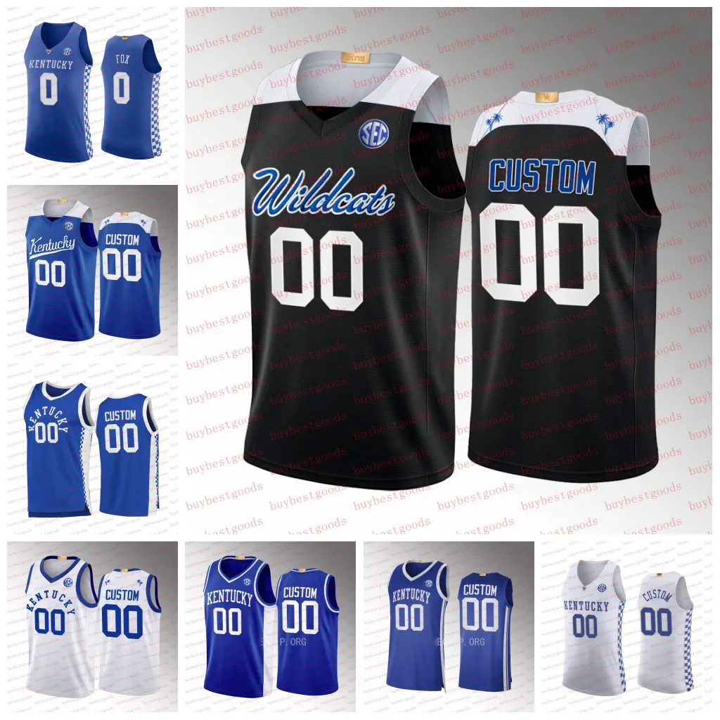 Custom NCAA Kentucky Wildcats Basketball Jerseys... From ...