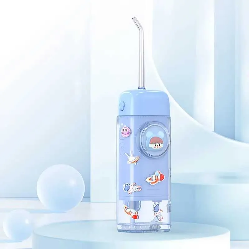 Cute Cartoon Water Flosser for Kids - Rechargeable & Portable, Ideal ...
