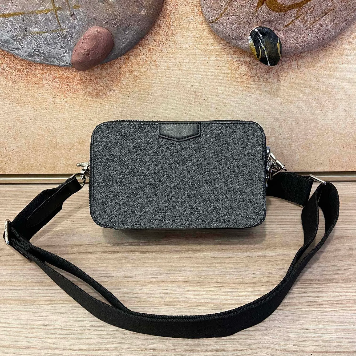 Alpha Wearable Wallet Men's Shoulder Small Messenger Bags Cross Body ...