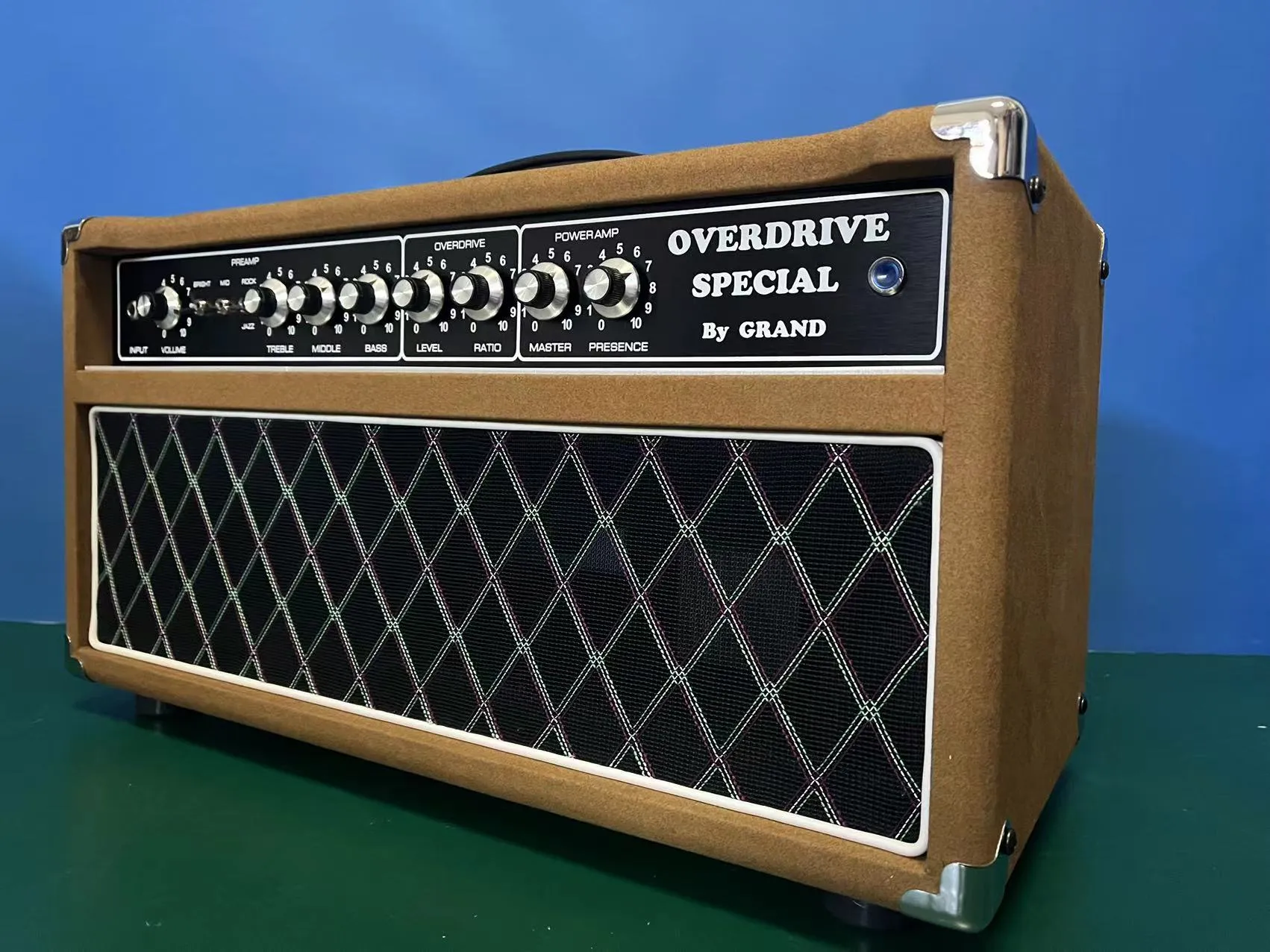 Custom Electric Guitar Overdrive Head Grand ODS 100W Tube Amplifier For ...