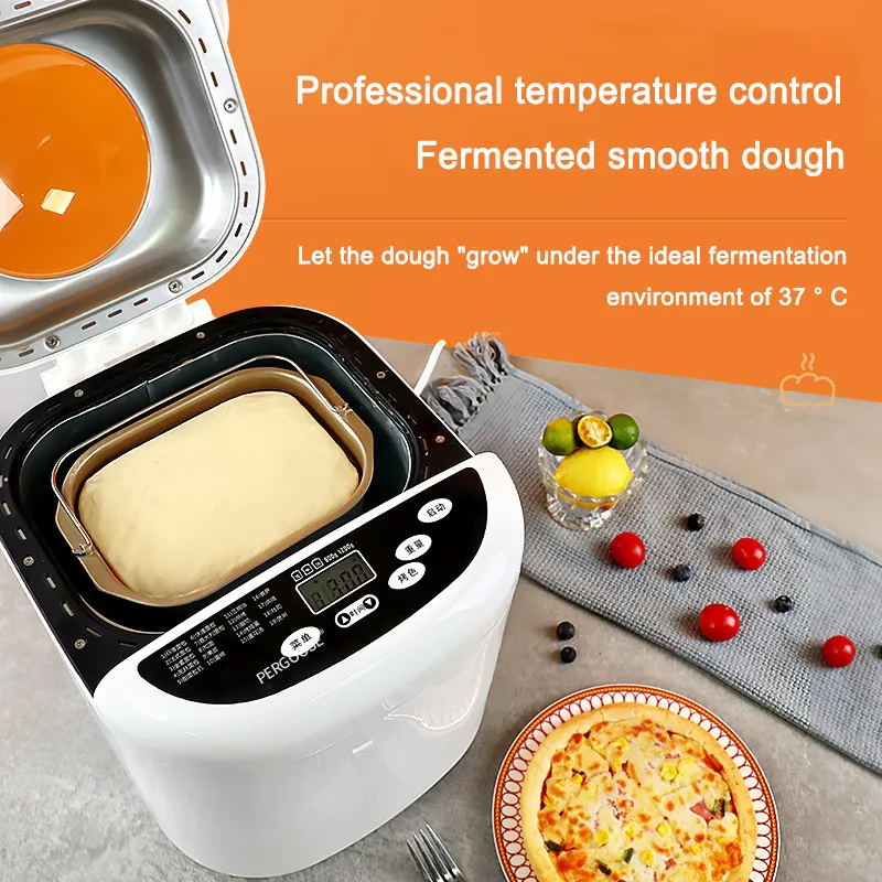 600W Automatic Bread Cooker With Sandwich/Cake Oven, Yogurt Fermenter ...