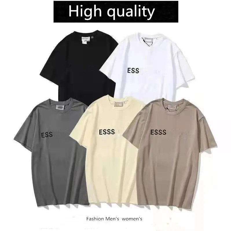 Tees ESS T Shirts Mens T Shirts Women Designer Cottons Tops Man S ...