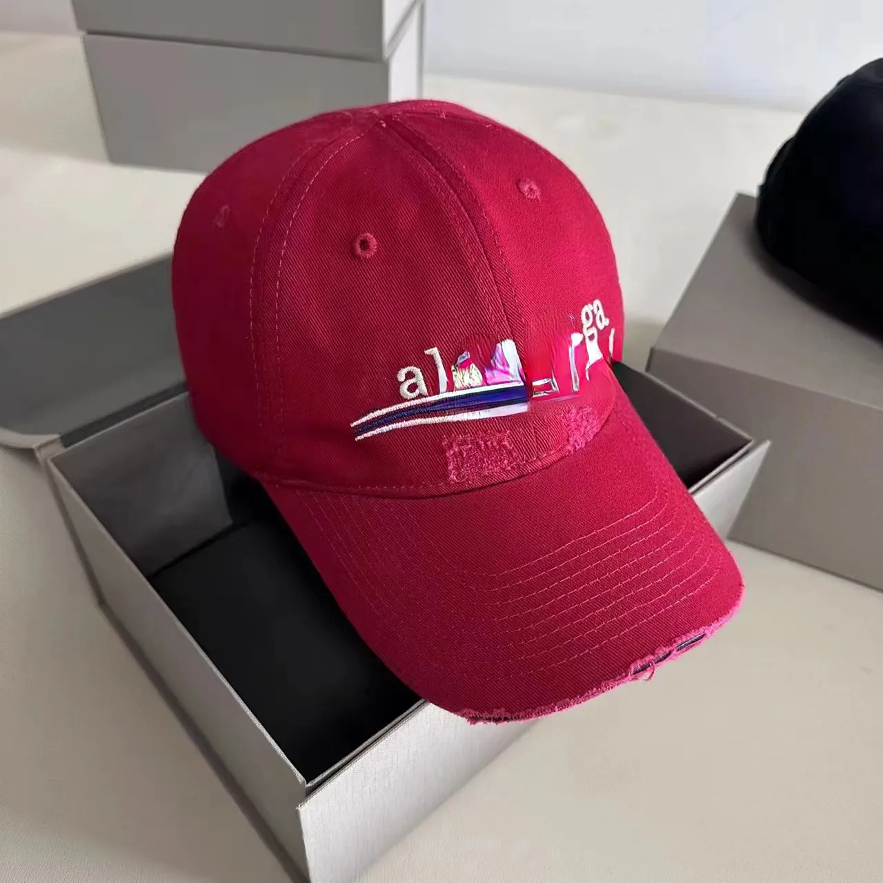 Designer Embroidered Baseball Caps Vintage Style Letter Shade Hats For ...