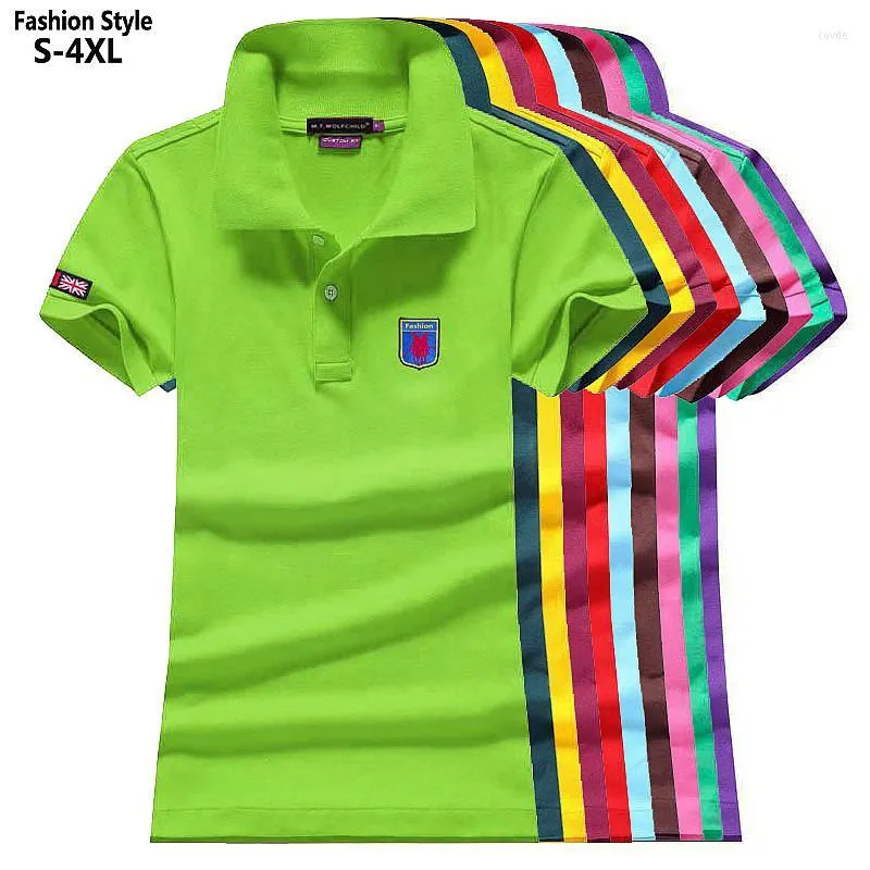 DHgate.com:Womens Summer Embroidery Polo Shirts, Cotton Casual Short ...
