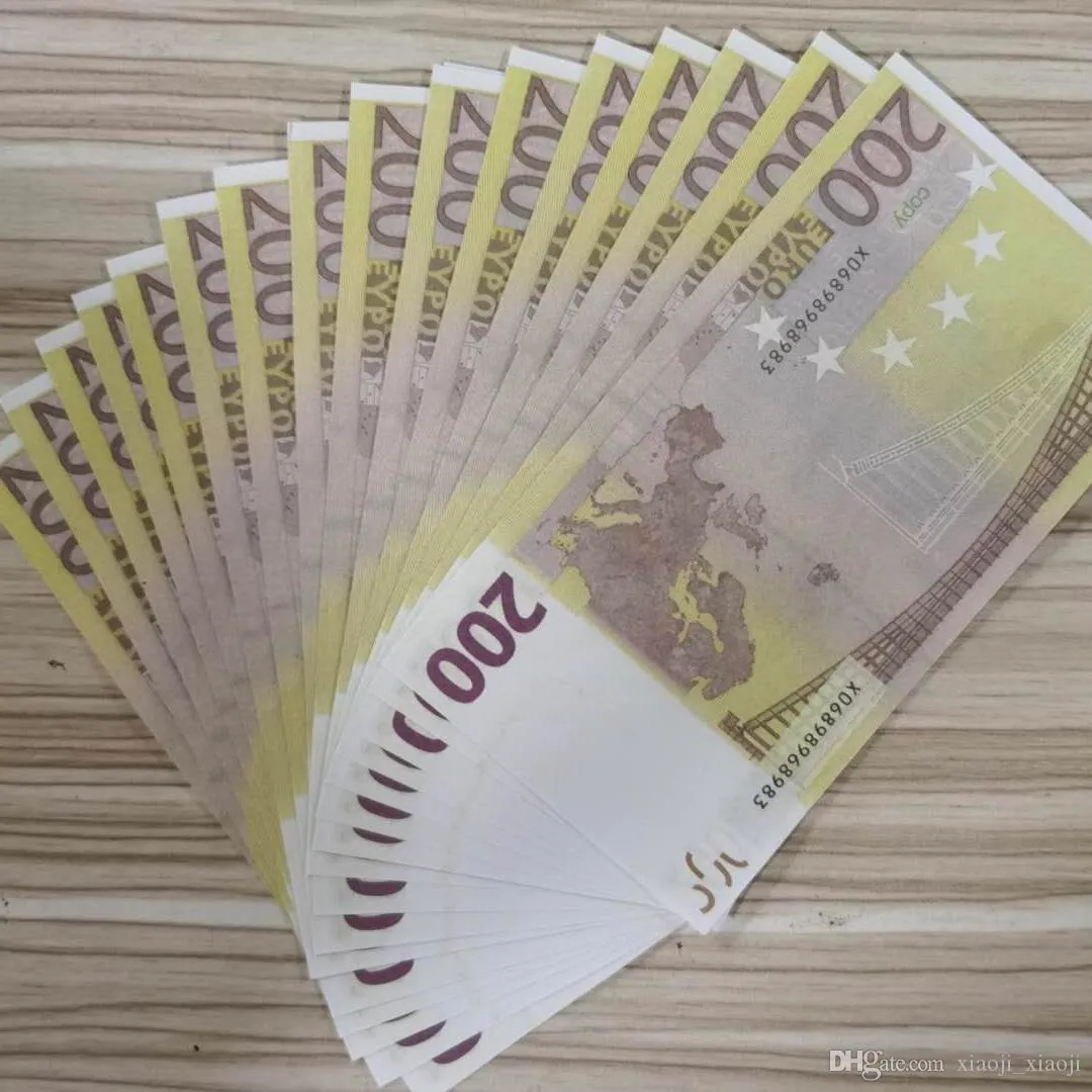 Festive Party Supplies 200 Computing 016 Props Money Euro Prop Folded ...