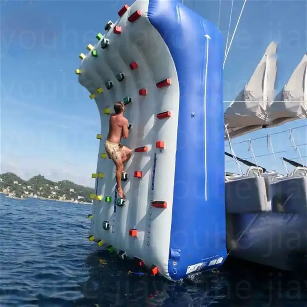 DHgate.com:Outdoor Inflatable Yacht Climbing Wall Houseboat Jumping ...