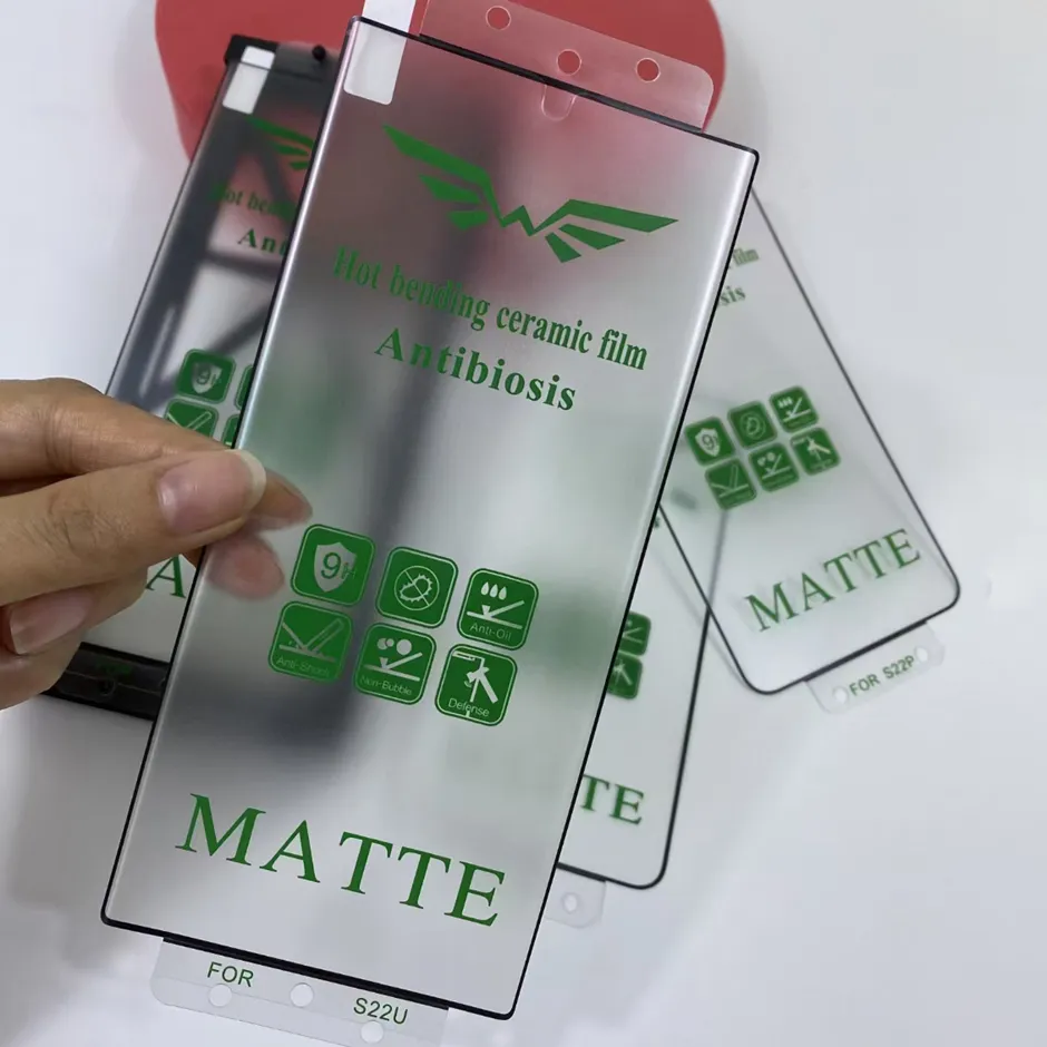 DHgate.com:S23 Ultra Screen Protector, Full Coverage Ceramic Film with ...