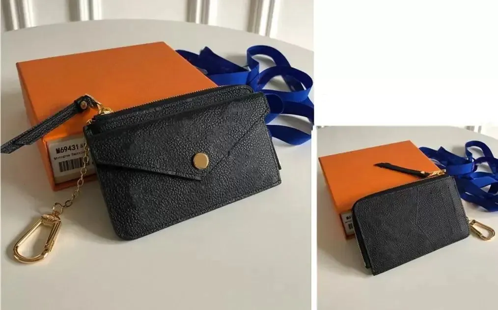 Fashion Designer Bag KEY POUCH POCHETTE CLES Keychain Coin Purse Womens ...