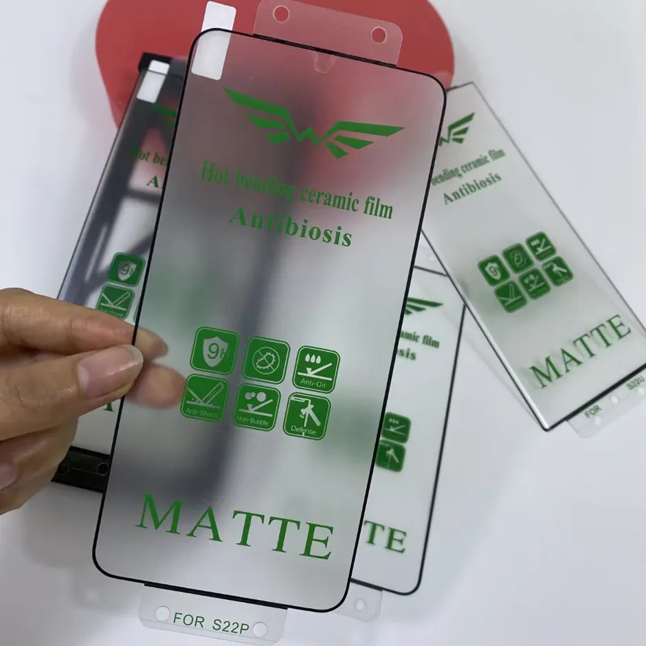 DHgate.com:S23 Ultra Screen Protector, Full Coverage Ceramic Film with ...