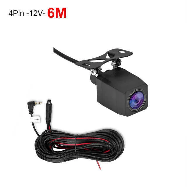 New 4Pin Car Rear View Camera 2.5mm Jack Rear Camera For Android DVR ...