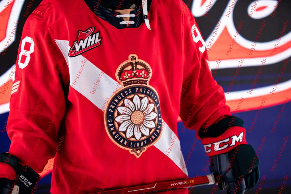 Custom WHL Regina Pats Regina Vintage Hockey Sweaters Connor Bedard ...