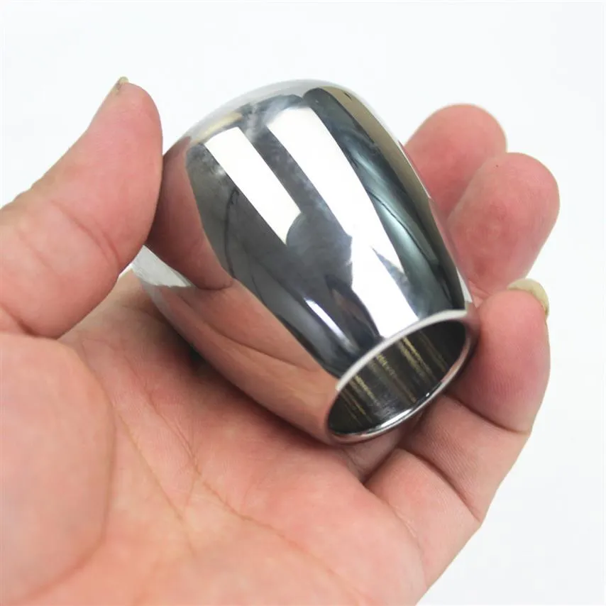 4 Sizes Cockrings Heavy Stainless Steel Testicle Rings Sleeve Scrotum