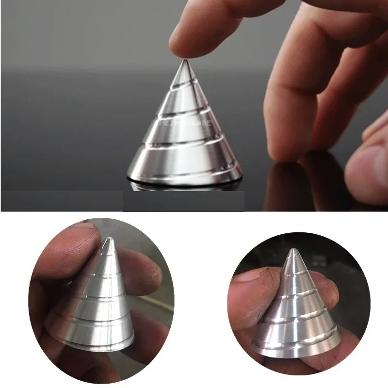 Metal Spinning Top Desk Juguete Para Alivio Del Estrés, Enfoque Y ...