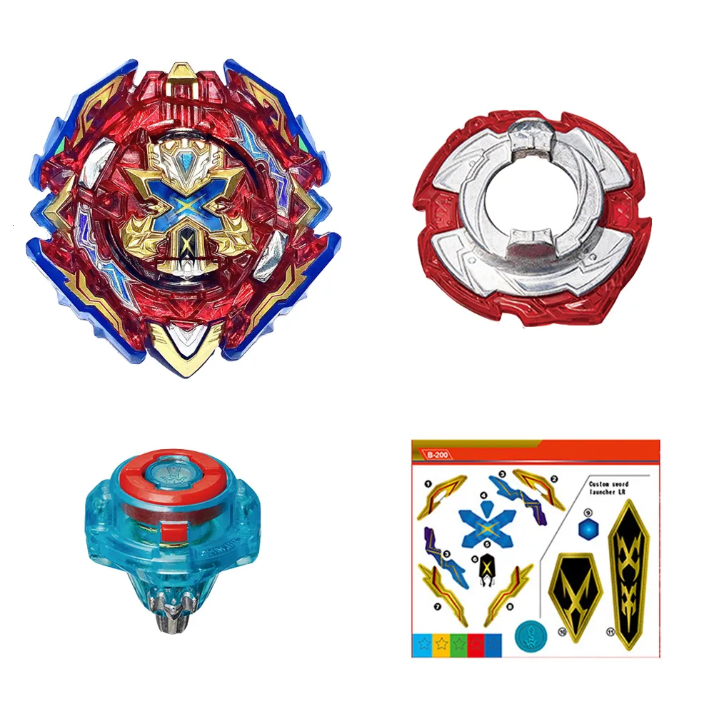 Xiphoid Xcalibur Xanthus Swords 1 Blayblade Burst BU Booster Spinning ...