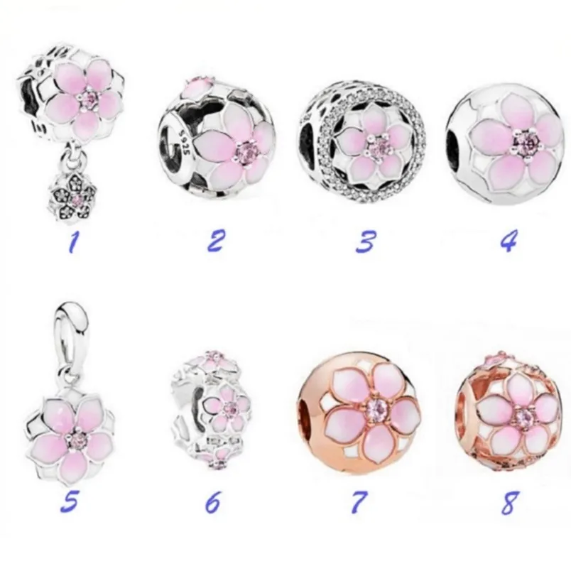 DHgate.com:Magnolia Charm Bracelet - DIY S925 Sterling Silver Bead Charm Bracelet Jewelry for ...