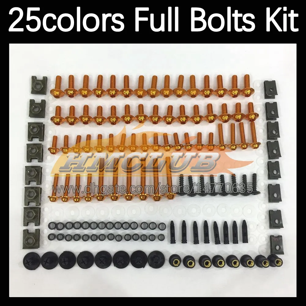 MOTO Complete Body Screw Kit Fairing Bolts, Windscreen Screws & Nuts ...