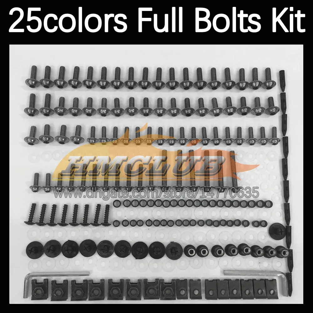 Complete MOTO Body Full Screws Kit For SUZUKI TL1000 R TL1000R 98 99 00 ...