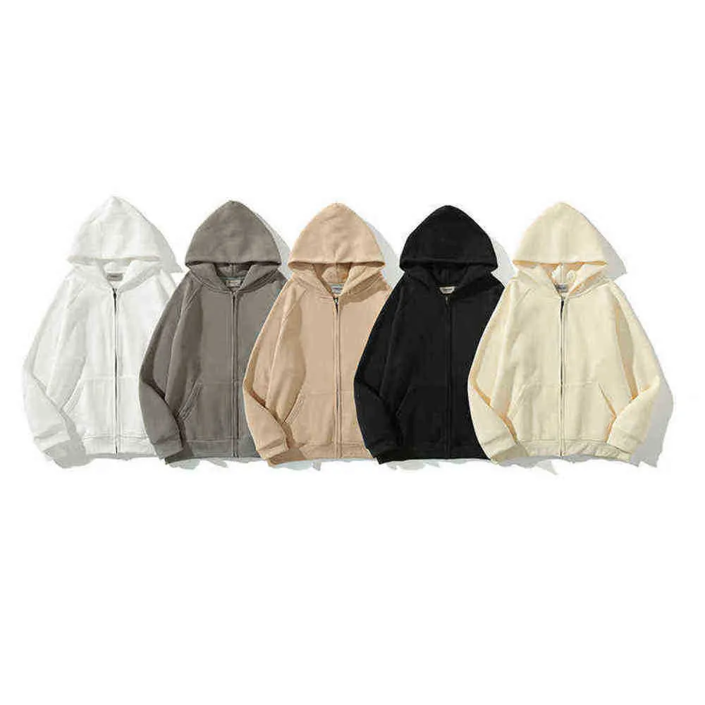 Essential Hooded Plush Sweater Designer Fog Jacket For Men And Women ...