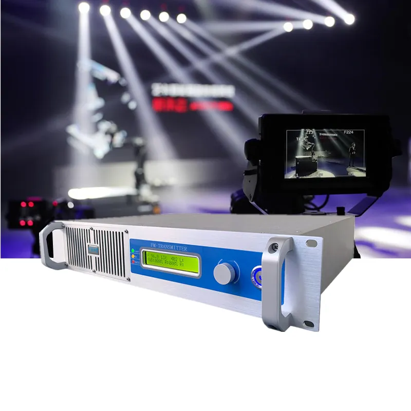 YXHT 1 2U 1000W FM Am Radio Broadcast Transmitter For Professional ...