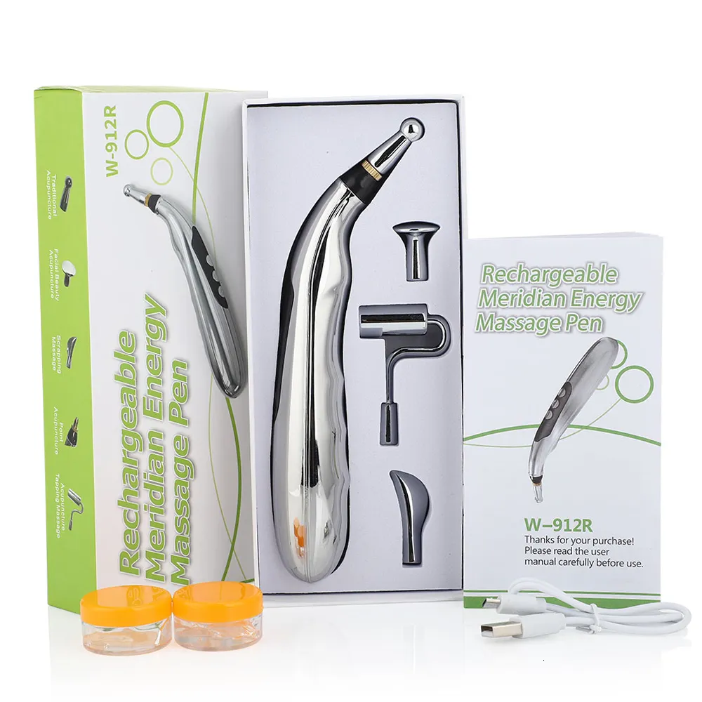 Electric Acupuncture Pen Full Body Massager 9 Intensity Levels, Deep ...