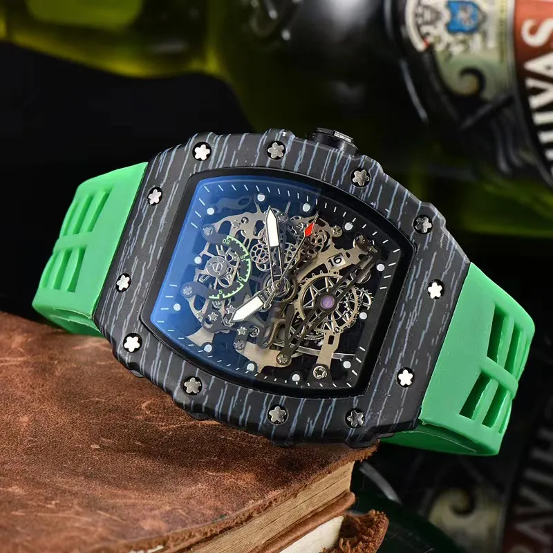 Skeleton Mens Watches: Designer Quartz Watch With... From Kaissbeing ...