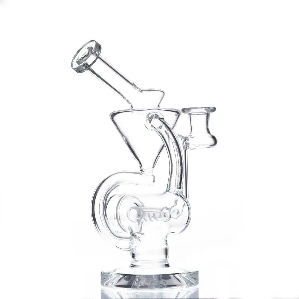 Heady Glass Bong Recycler Dab Rig Percolator Oil Rigs Water Bongs ...
