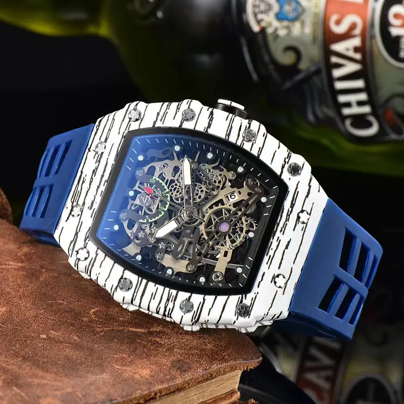 Skeleton Mens Watches: Designer Quartz Watch With... From Kaissbeing ...