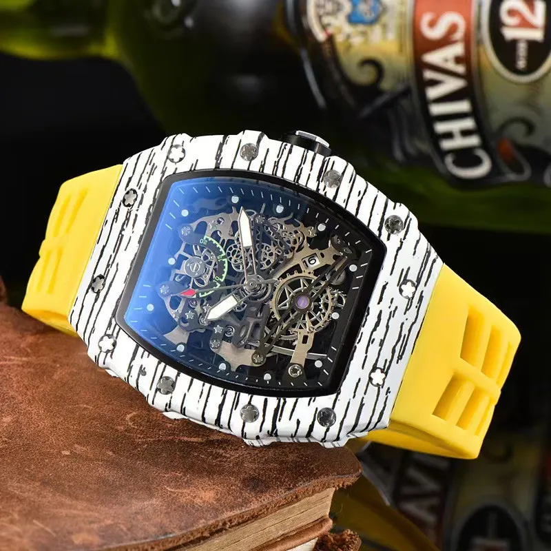 Skeleton Mens Watches: Designer Quartz Watch With... From Kaissbeing ...