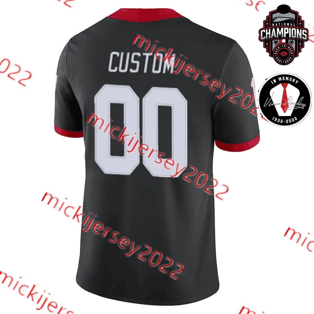 Football Custom Jersey Vince Dooley Peach Bowl Rian Davis, Oscar Delp ...