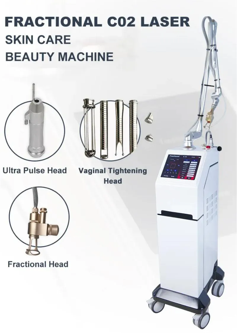 10600nm Co2 Fractional Co2 Laser Machine For Private Skin Tightening ...