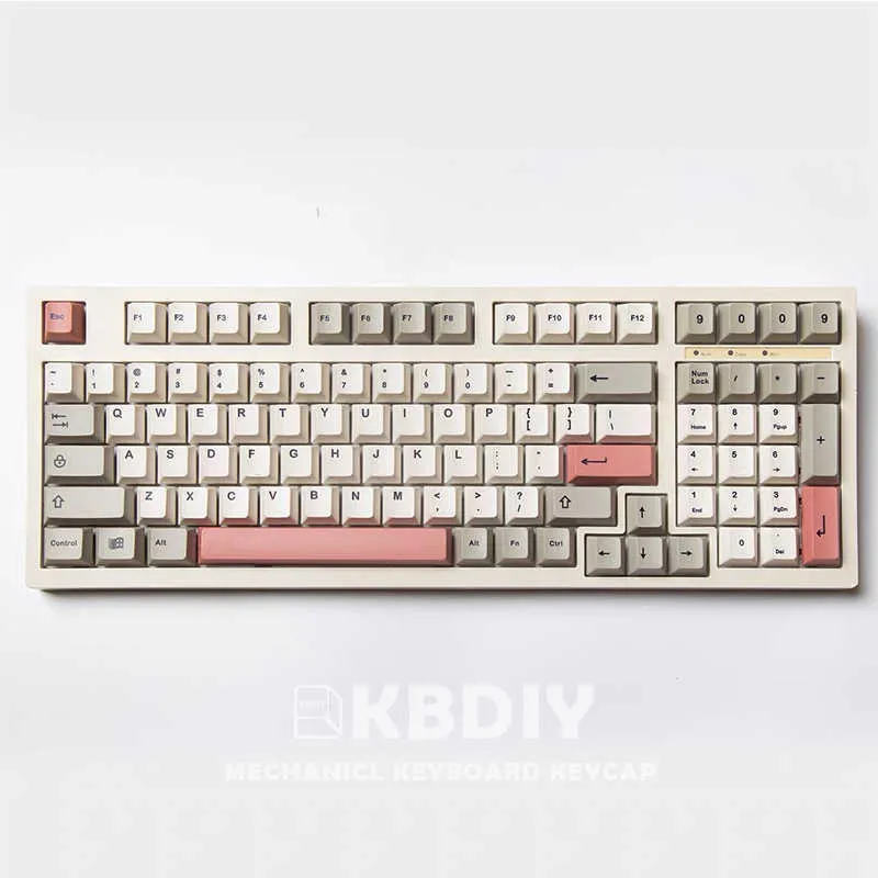 Keyboards KBDiy GMK 9009 Retro Cherry Profile Keycap 134 KeysFor ...
